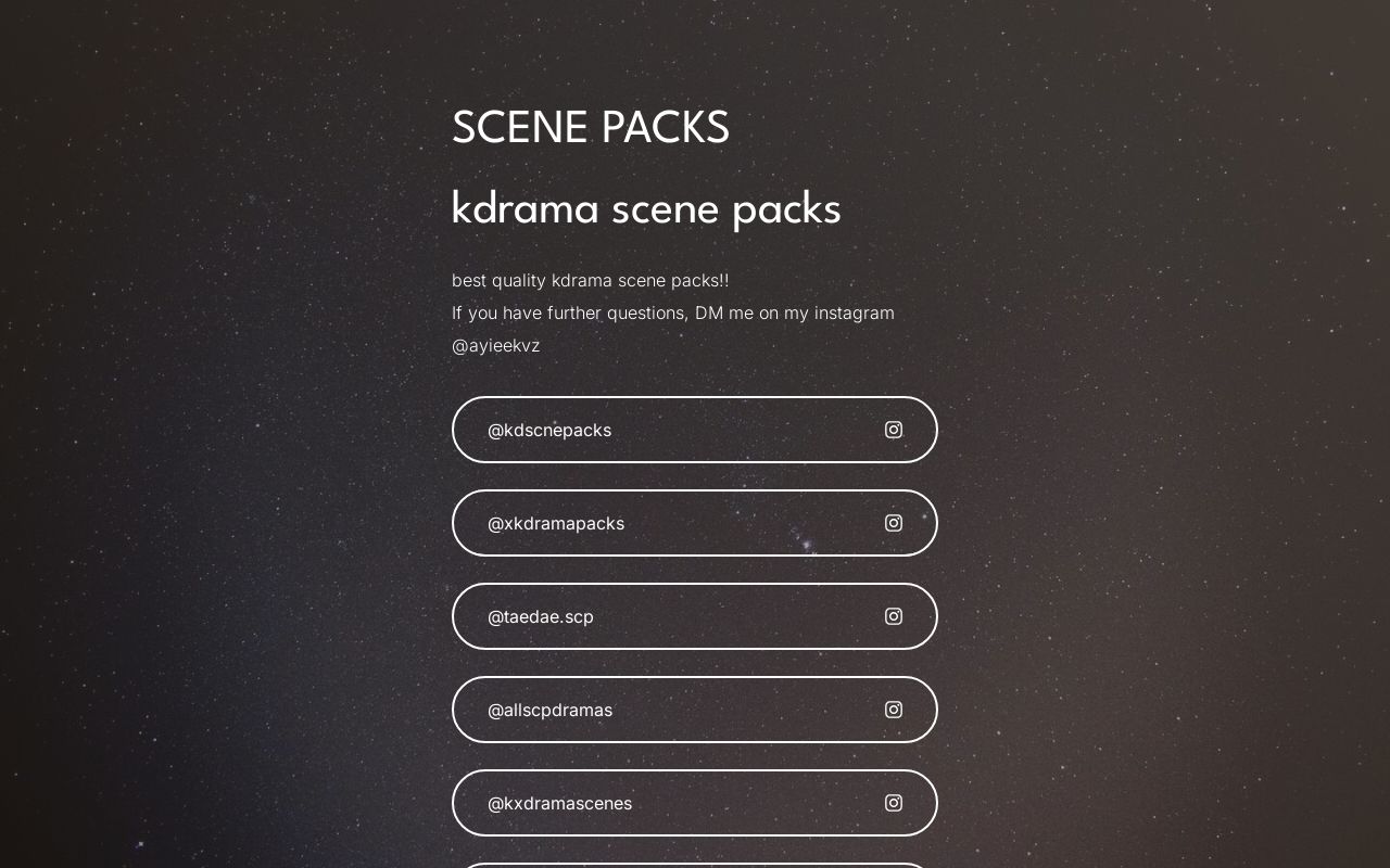 Scenepackdrama